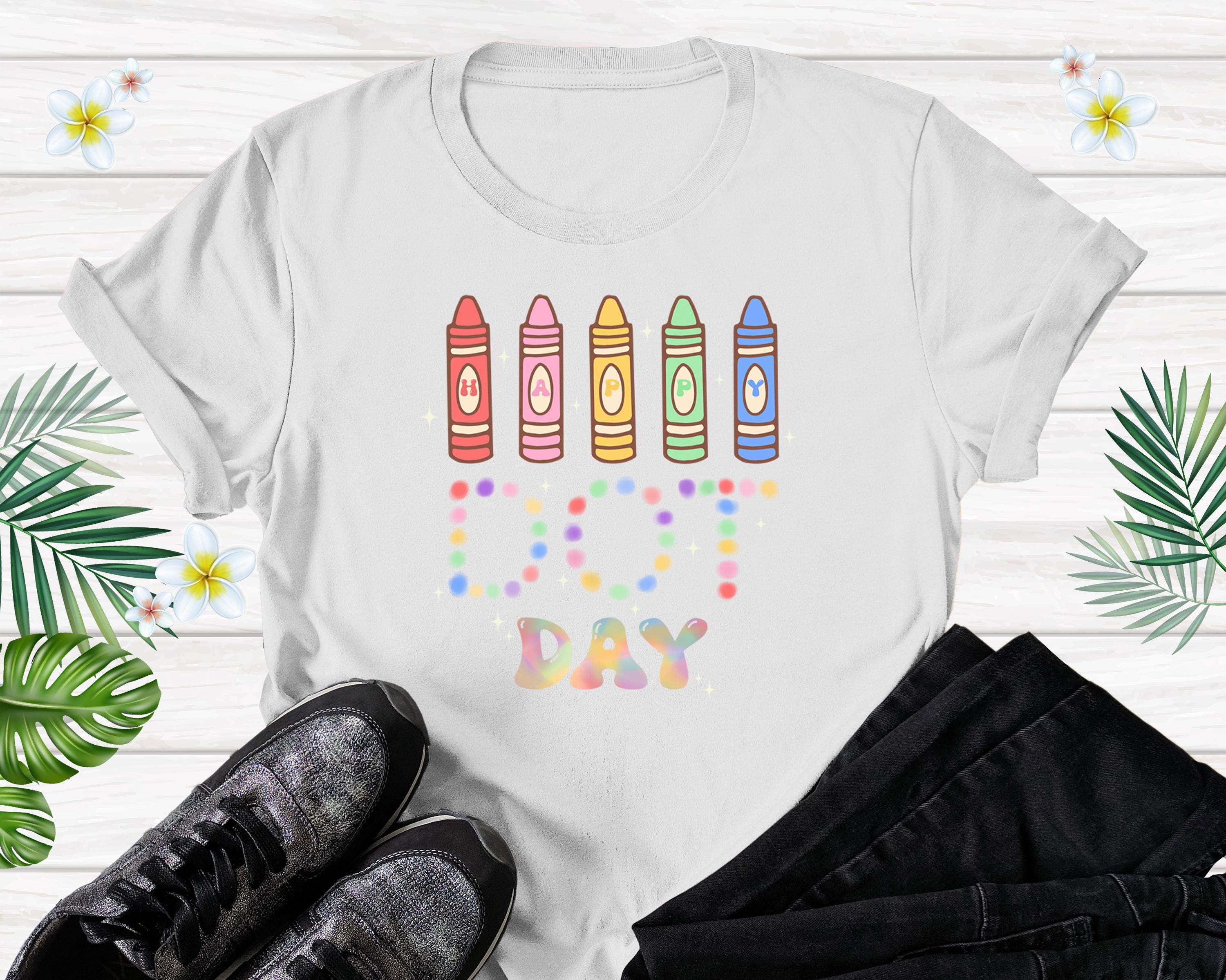 Crayon Dot Day PNG, International Dot Day PNG, Happy Dot Day 2024, Dot ...