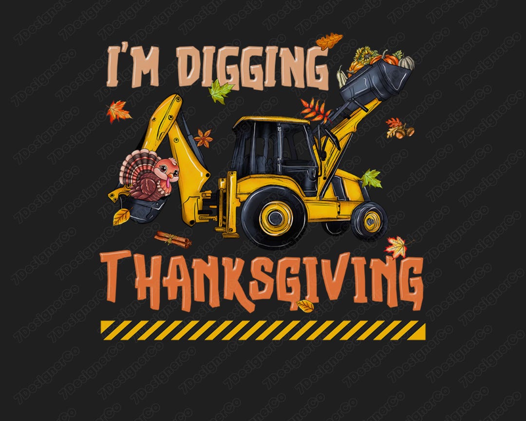 Turkey Construction PNG, Happy Thanksgiving PNG, Thanksgiving Turkey ...