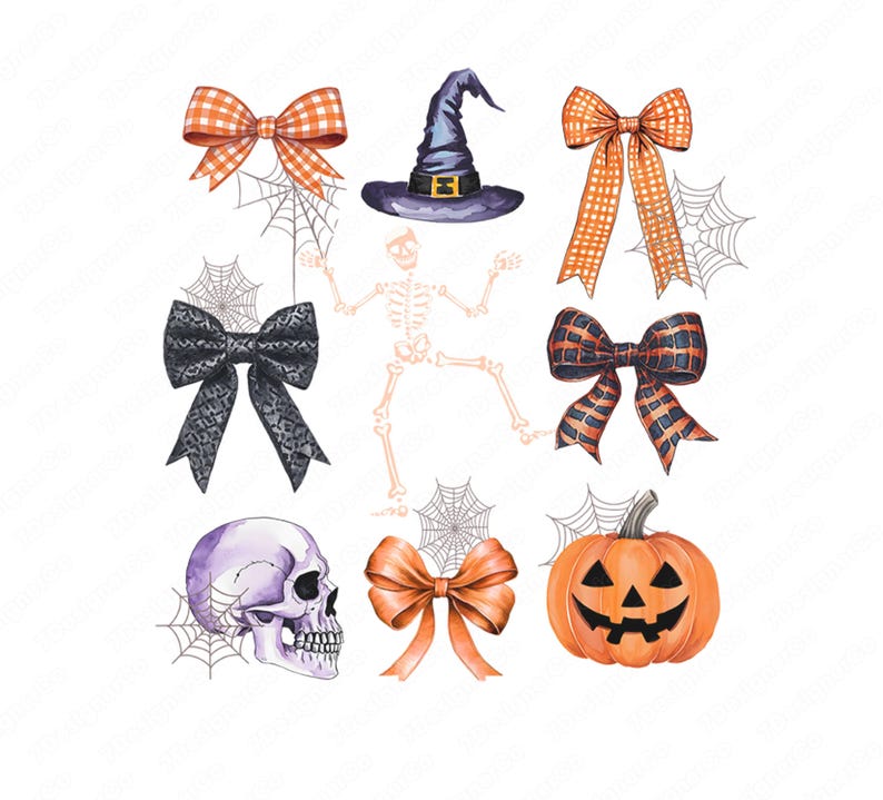 Witch Hat Skeleton Png, Halloween PNG, Spooky Season PNG, Halloween ...