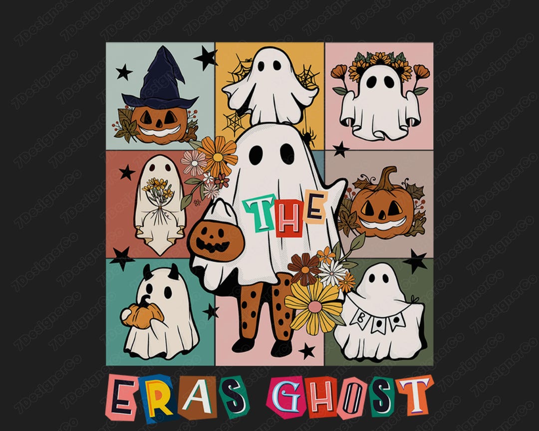 Eras Tour Ghost PNG, Halloween PNG, Spooky Season PNG, Halloween ...