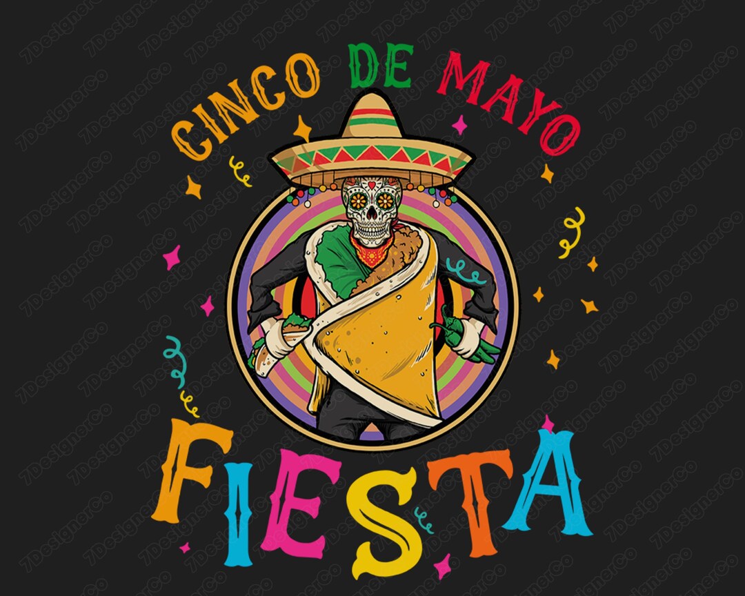 Fiesta Skeleton Png, Cinco De Mayo Png, Mexican Fiesta Png, Mexican ...