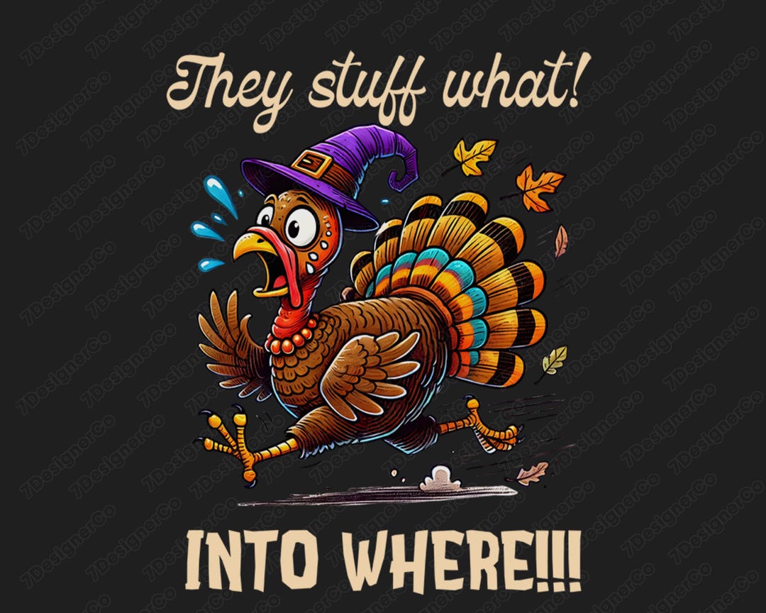 Scary Turkey Thanksgiving PNG, Happy Thanksgiving PNG, Thanksgiving ...