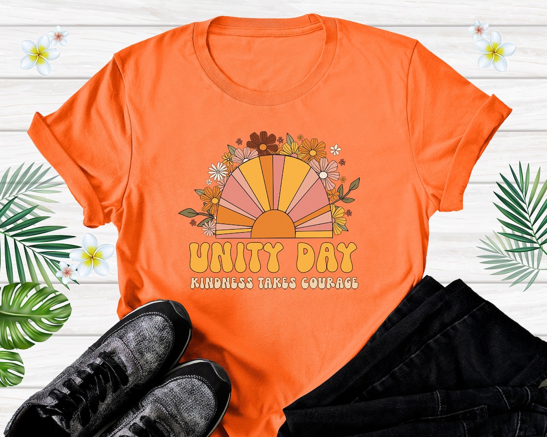 Unity Day T-shirt, Unity Day Orange, Kindness Takes, Be Kind Orange ...