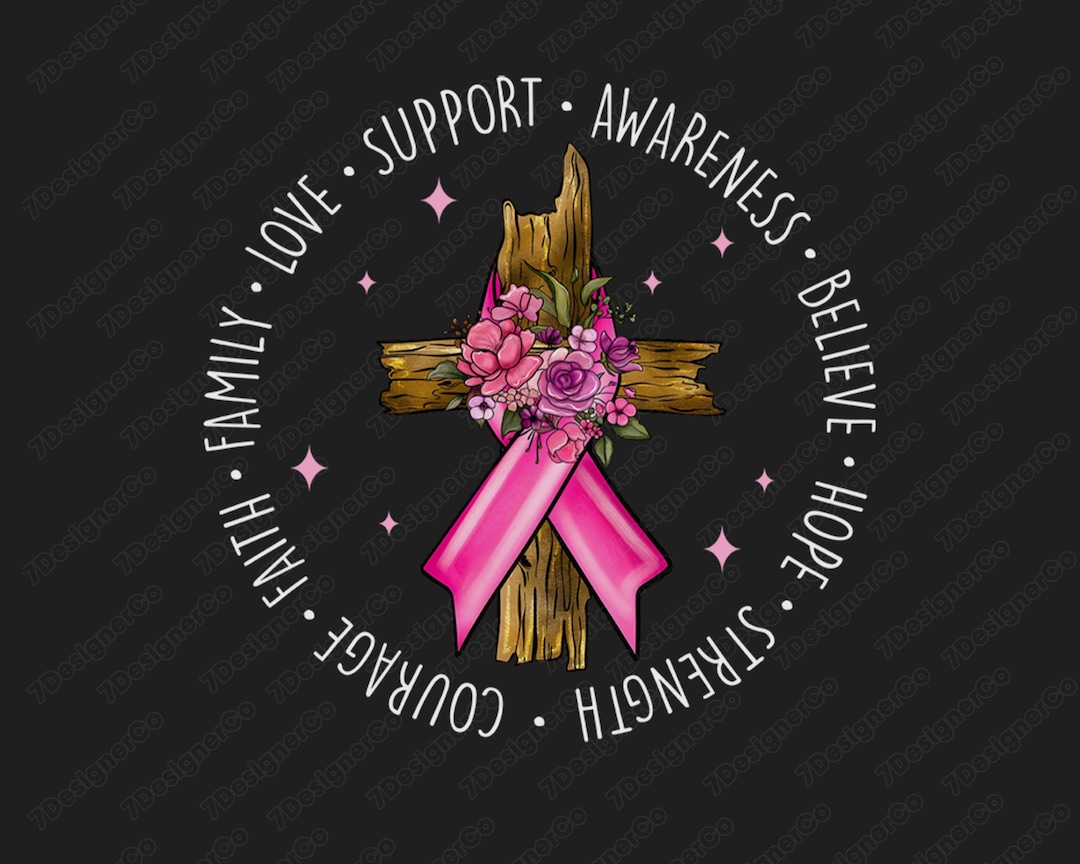 Christian Breast Cancer PNG, Breast Cancer Awareness PNG, Breast Cancer ...