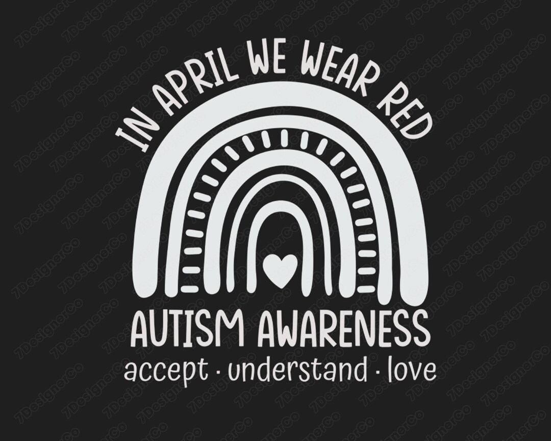 Autism Rainbow PNG, Autism Png, Autism Awareness Png, Autism Ribbon ...