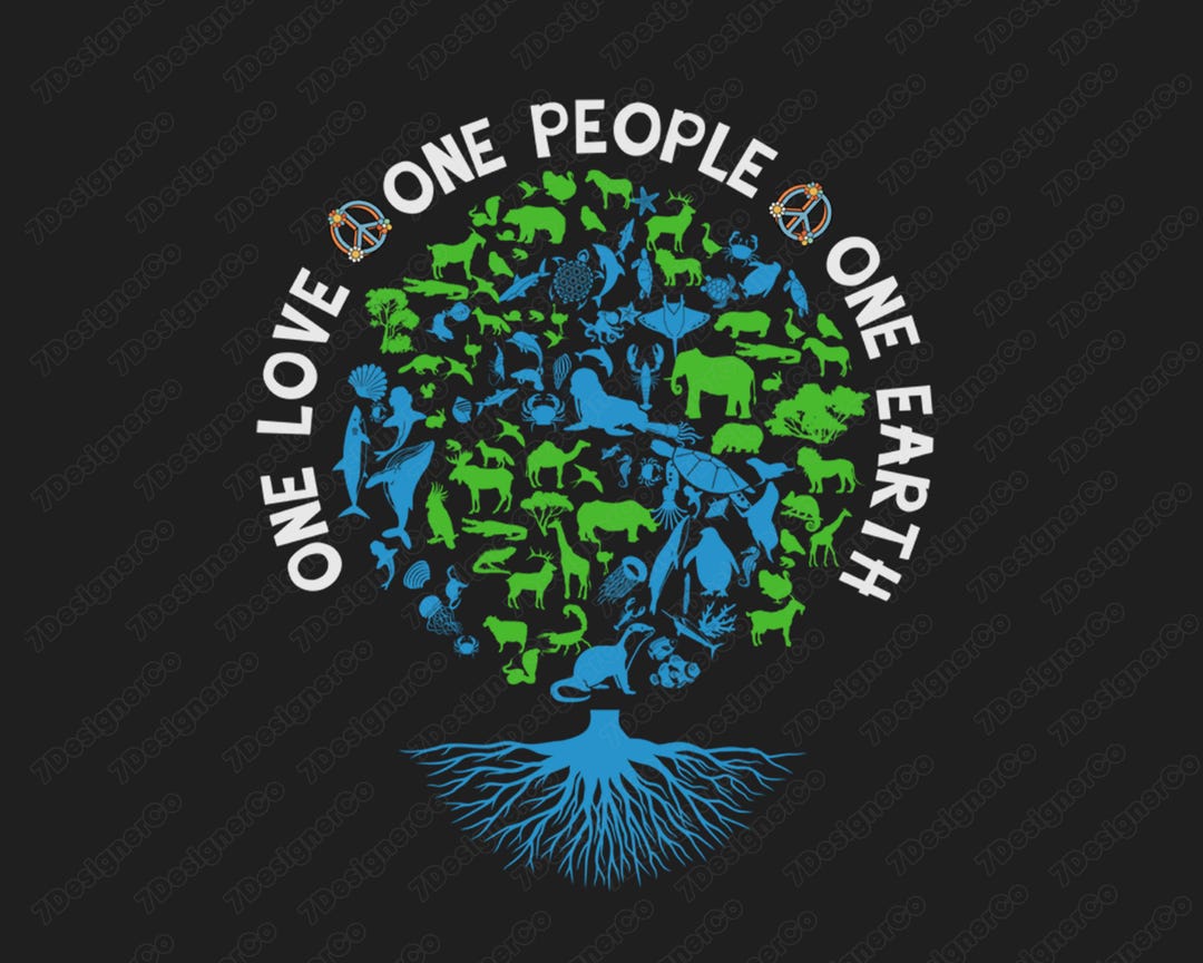 One Love One People One Earth PNG, Earth Day Png, Happy Earth Day Png ...