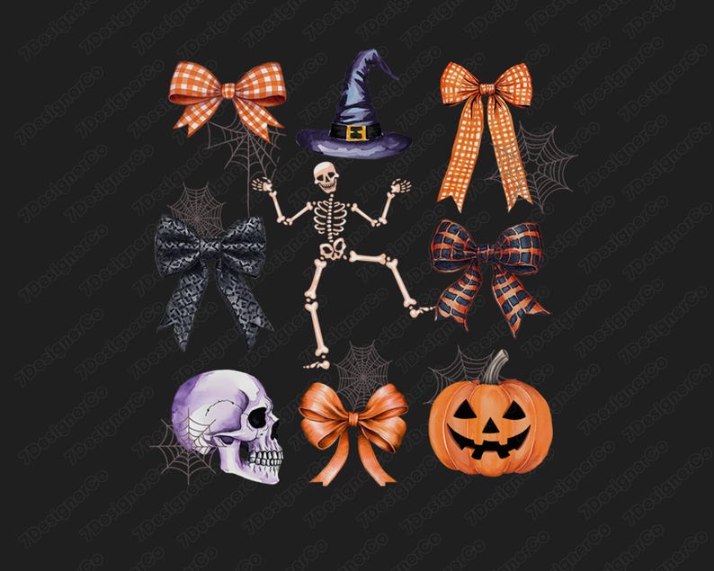 Witch Hat Skeleton Png, Halloween PNG, Spooky Season PNG, Halloween ...