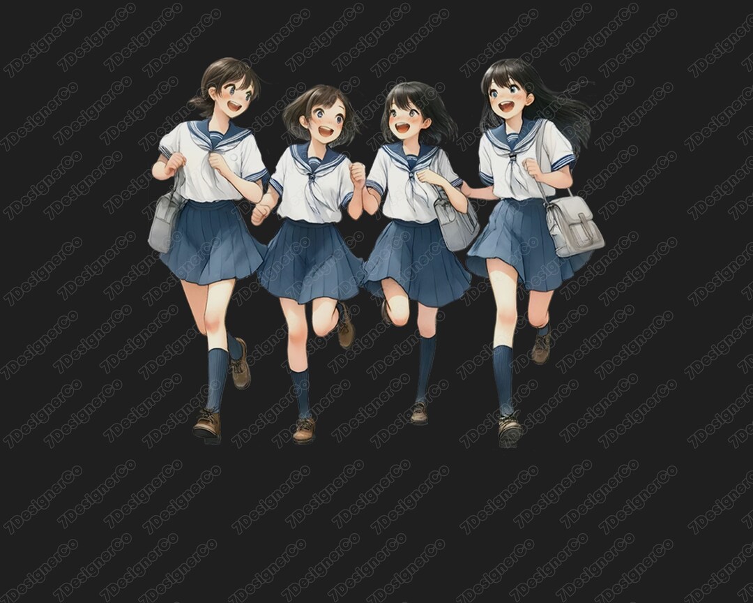 Chibi Student PNG, Back to School PNG, School PNG, First Day of School ...