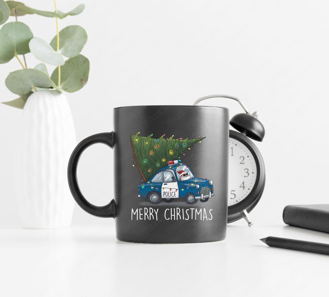 Merry Christmas Police Car Png, Merry Christmas Png, Christmas Family ...
