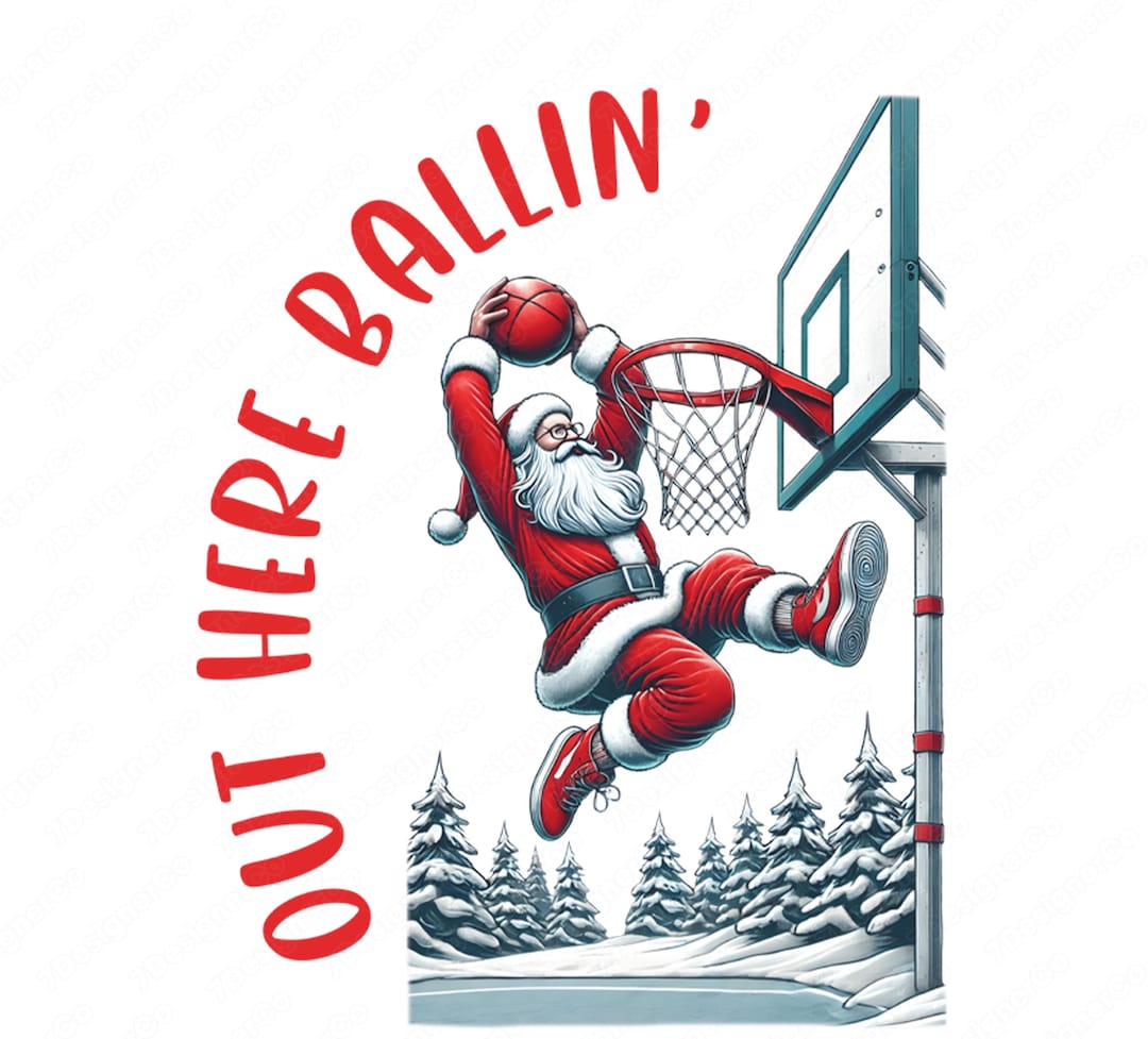 Basketball Christmas Png, Merry Christmas Png, Christmas Family Png ...