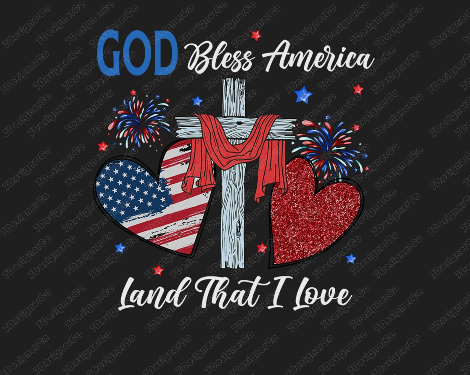 Jesus 4th of July PNG, 4th of July PNG, Independence Day Png, God Bless ...