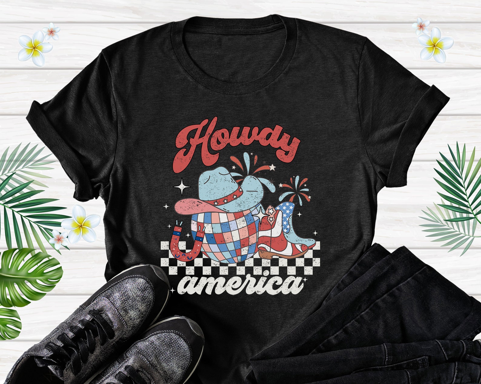 Howdy 4th of July Png, Howdy American 4th of July, Independence Day Png ...