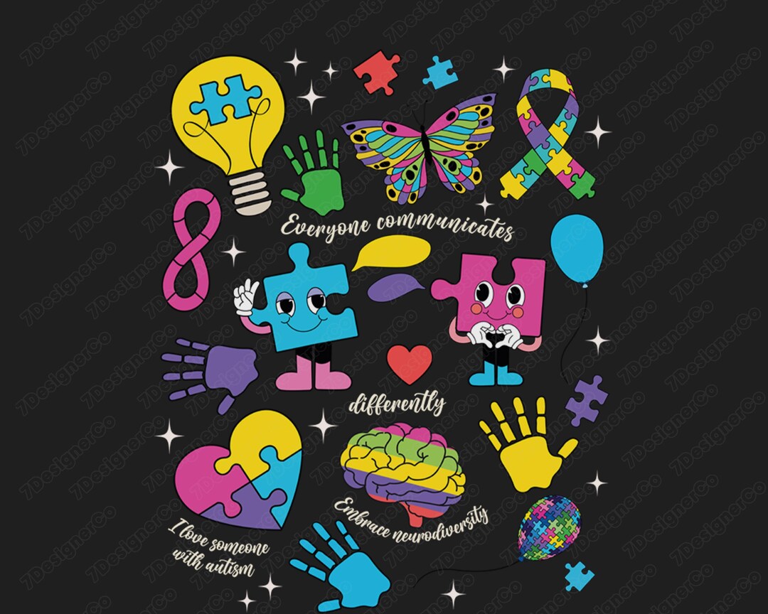Celebrate Neurodiversity PNG, Autism Png, Autism Awareness Png, Autism ...
