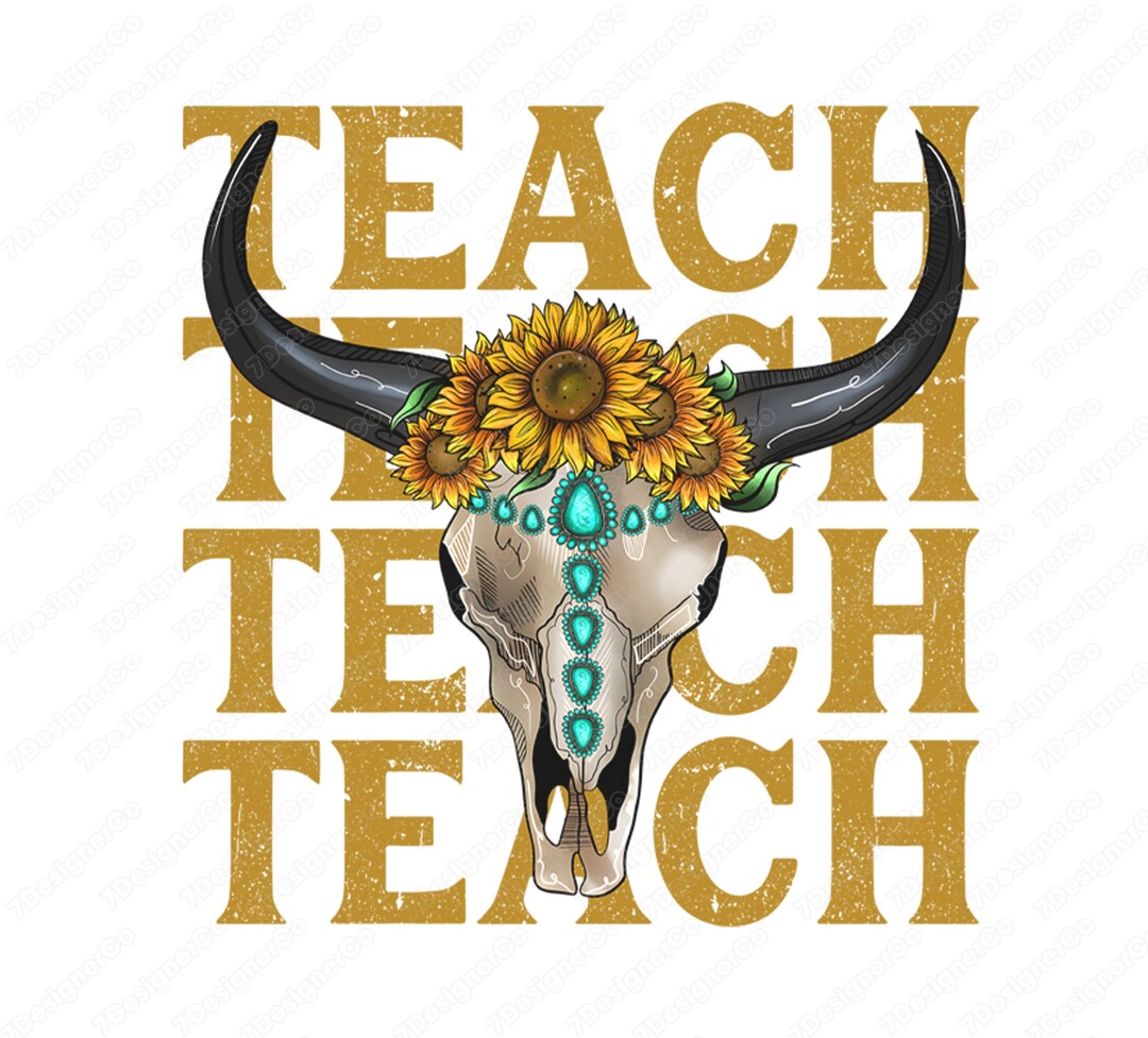 Teacher Cowgirl PNG, Back to School PNG, First Day of School, Teacher ...