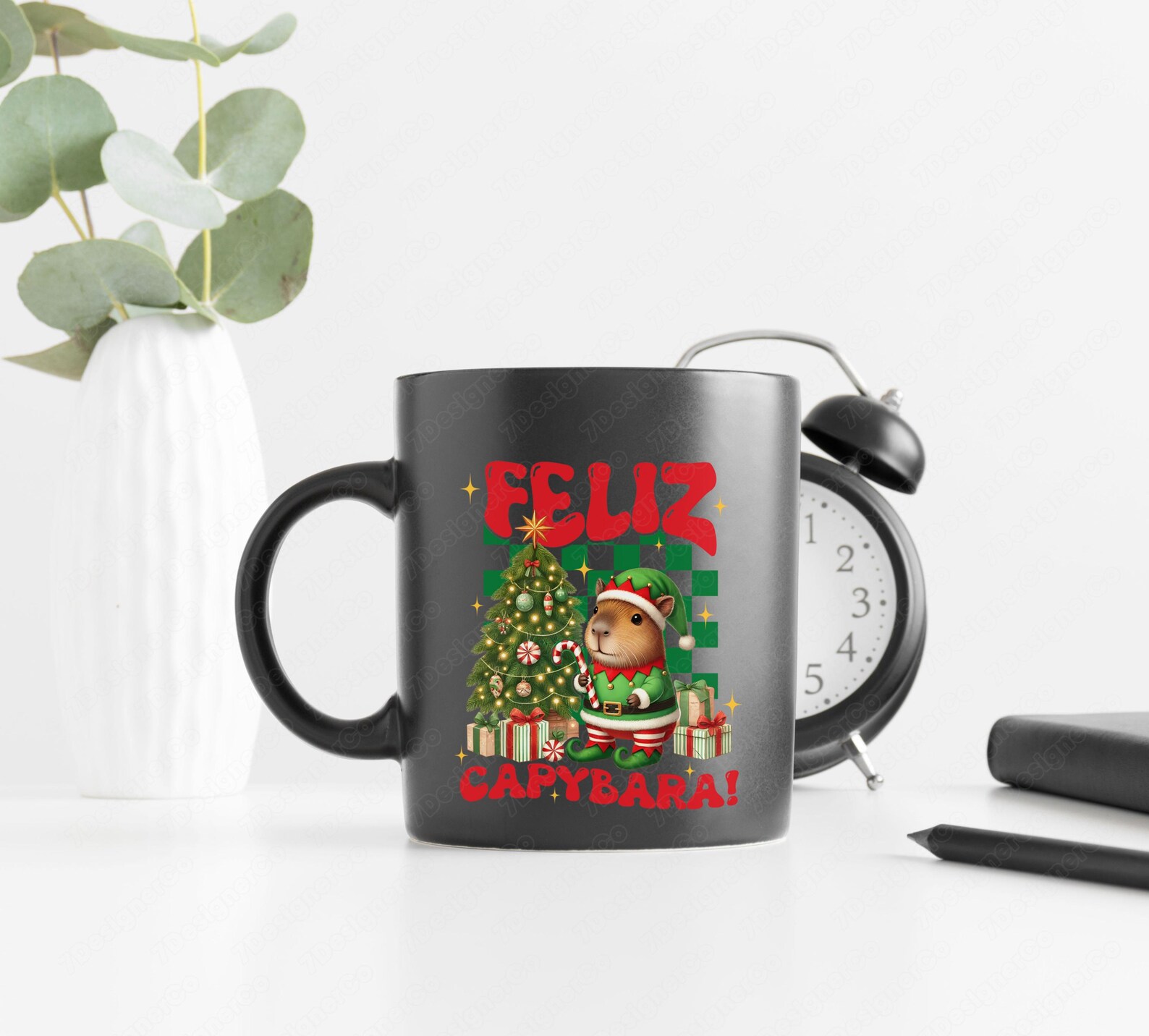 Capybara Christmas Png, Merry Christmas Png, Christmas Family ...