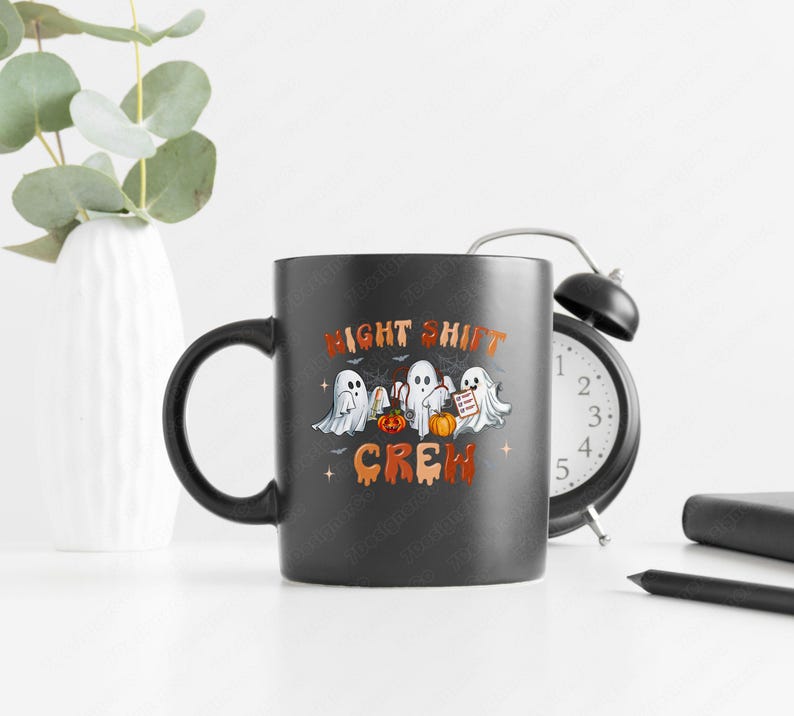 Night Shift Crew Png, Halloween PNG, Spooky Season PNG, Halloween ...