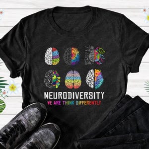 Neurodiversity Brain Art PNG: Autism Awareness Design (digital Download ...