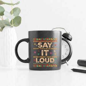 Say It Loud PNG: Black History Month Design (digital Download) - Etsy