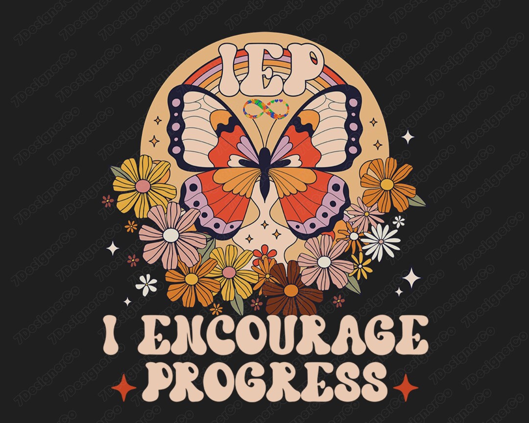 Autism Awareness Butterfly PNG: IEP Teacher Design (digital Download ...
