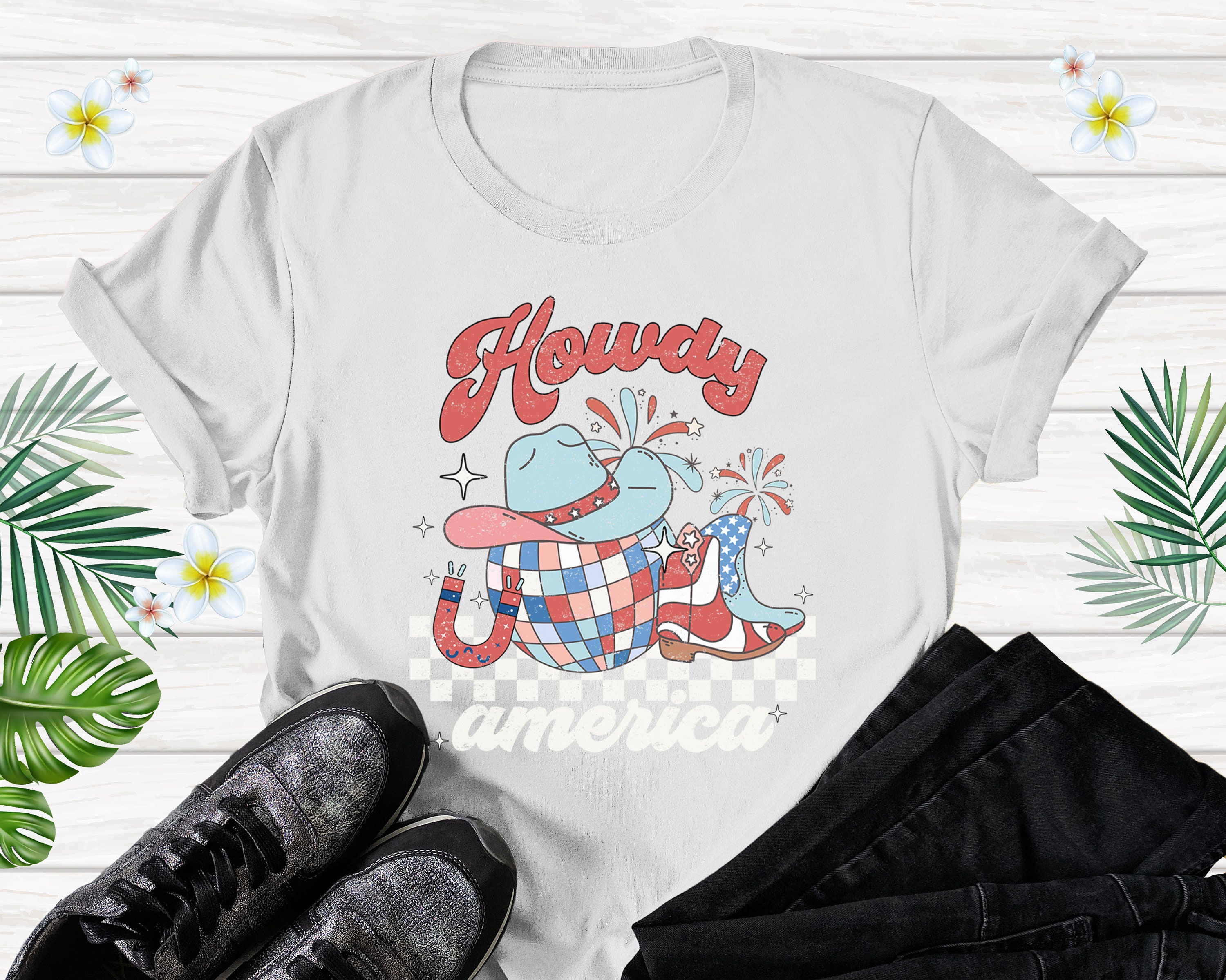 Howdy 4th of July Png, Howdy American 4th of July, Independence Day Png ...