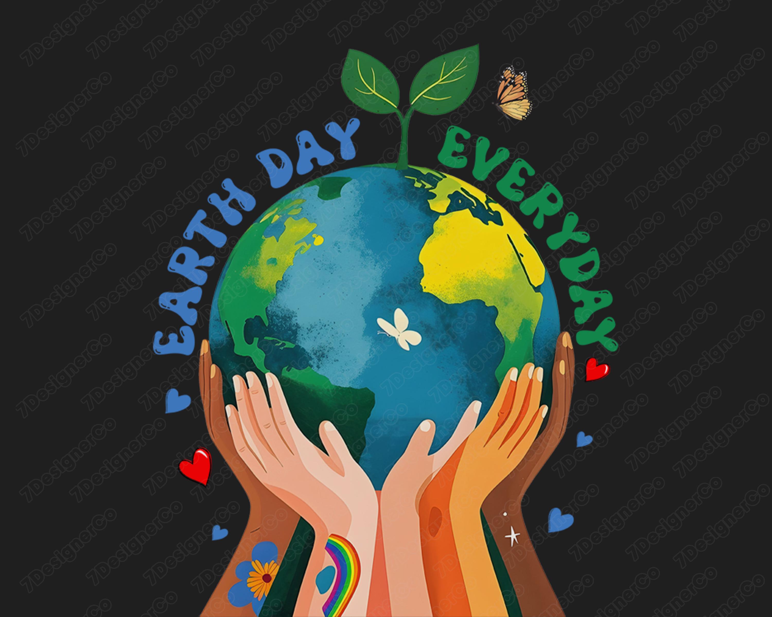 Earth Day Everyday PNG, Earth Day Png, Happy Earth Day Png, Save the ...