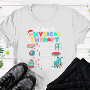 12 Days of Physical Therapy Png, Merry Christmas Png, Christmas Family ...