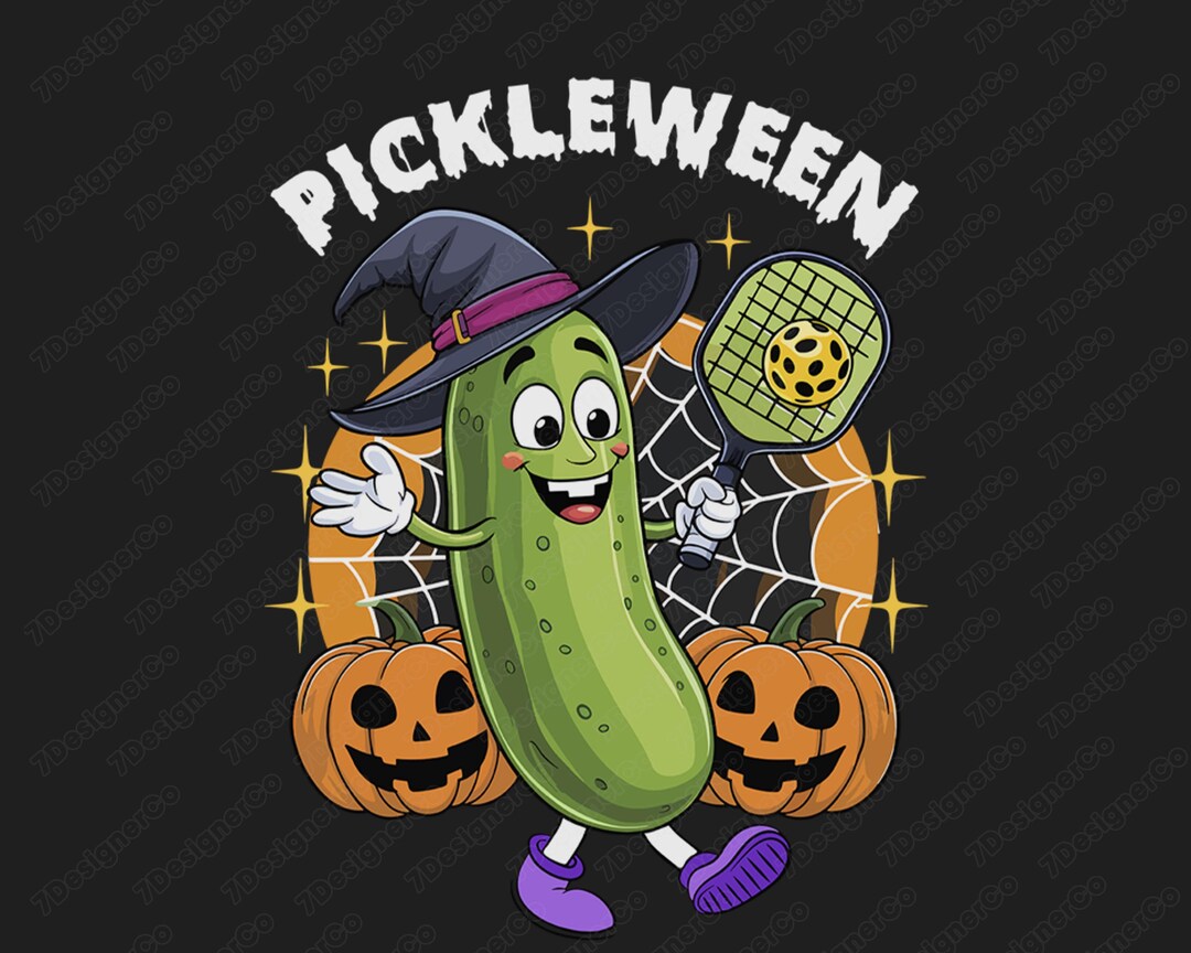 Halloween Pickleball PNG, Halloween PNG, Spooky Season PNG, Halloween ...