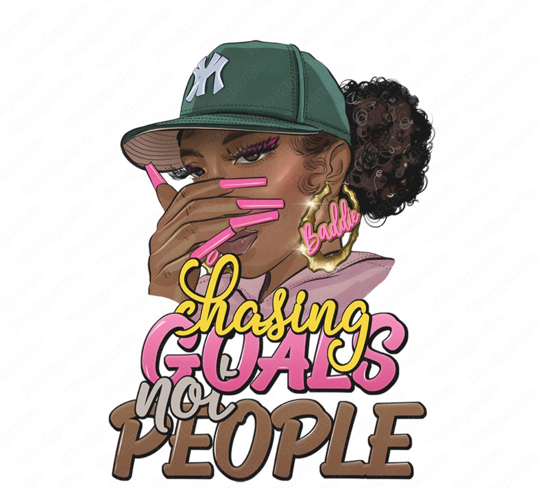Chasing Goals PNG: Black History Month, Black Pride (digital Download ...