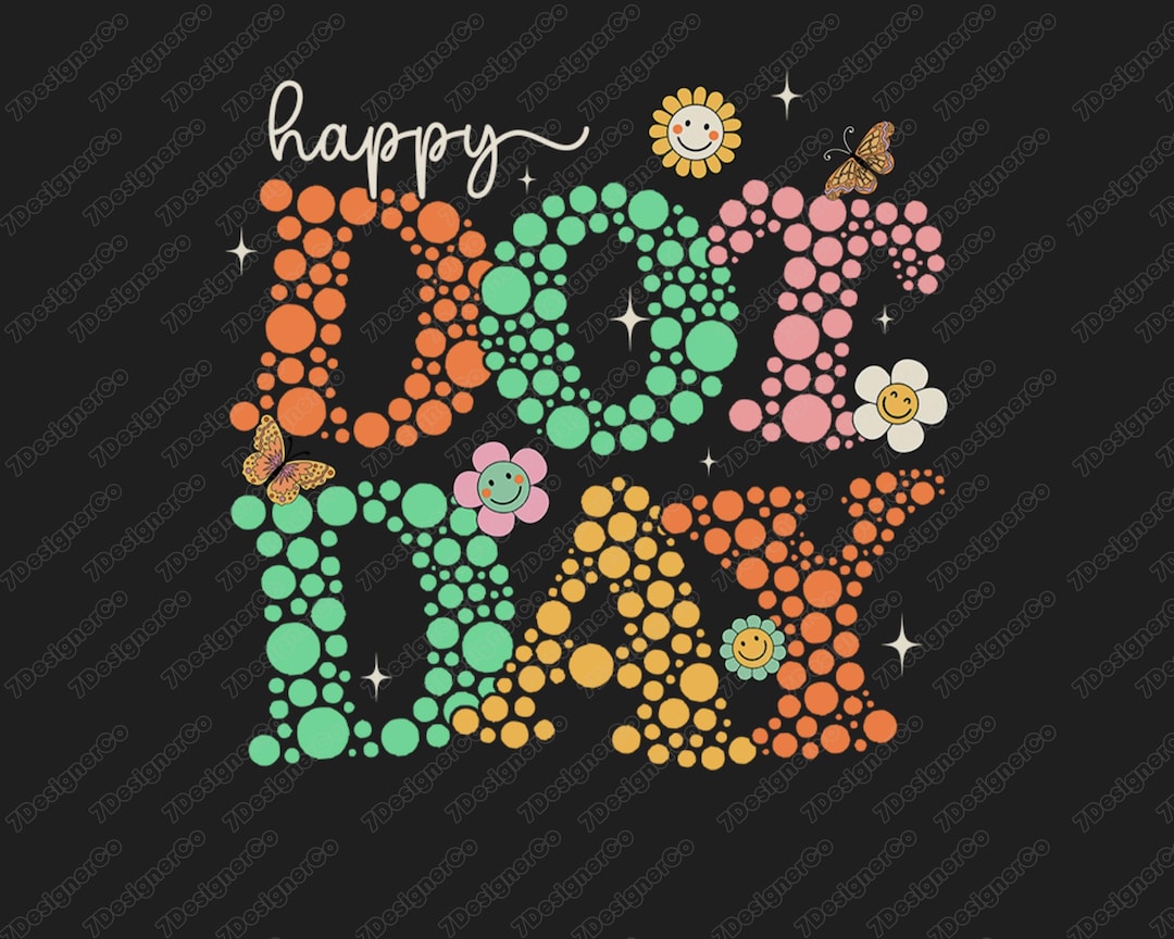 Polka Dot PNG, International Dot Day PNG, Happy Dot Day 2024, Dot Day ...