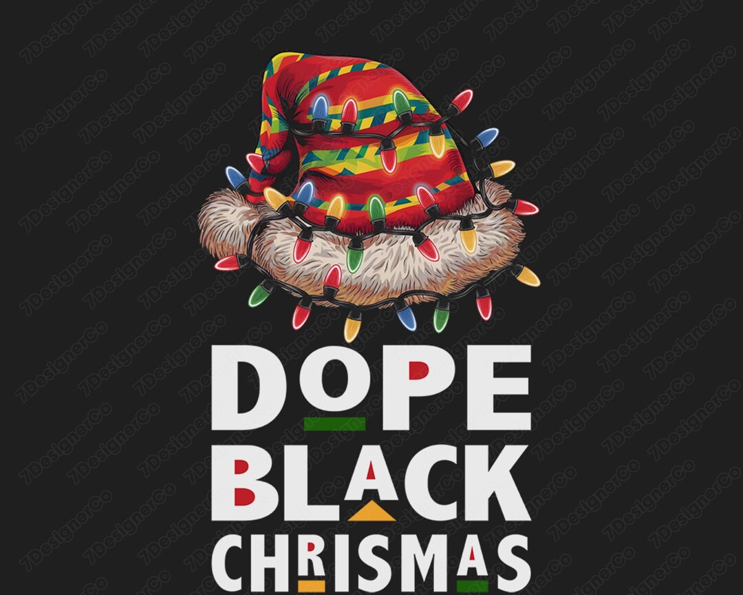 Dope Black Family Png, Merry Christmas Png, Christmas Family Png ...