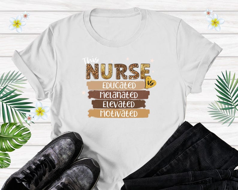 Afro Nurse PNG: Black History Month, Melanin Pride (digital Download ...