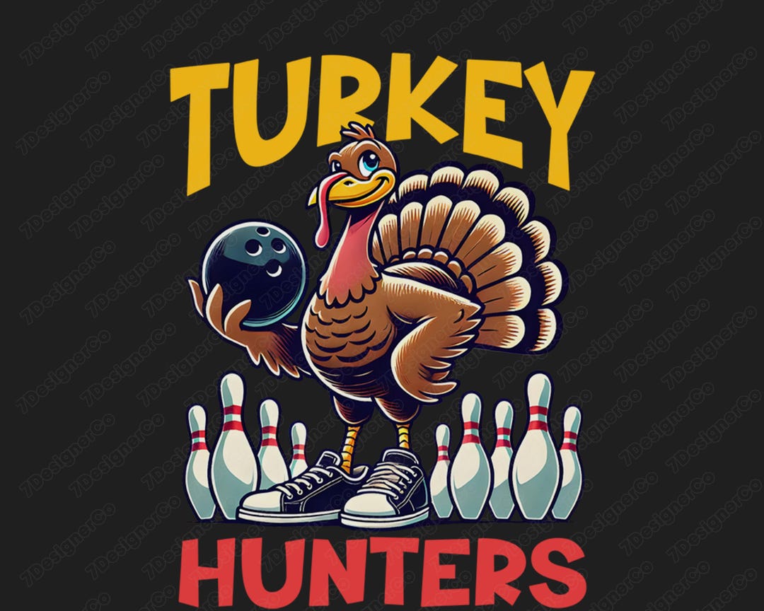 Turkey Thanksgiving Bowling PNG, Happy Thanksgiving PNG, Thanksgiving ...