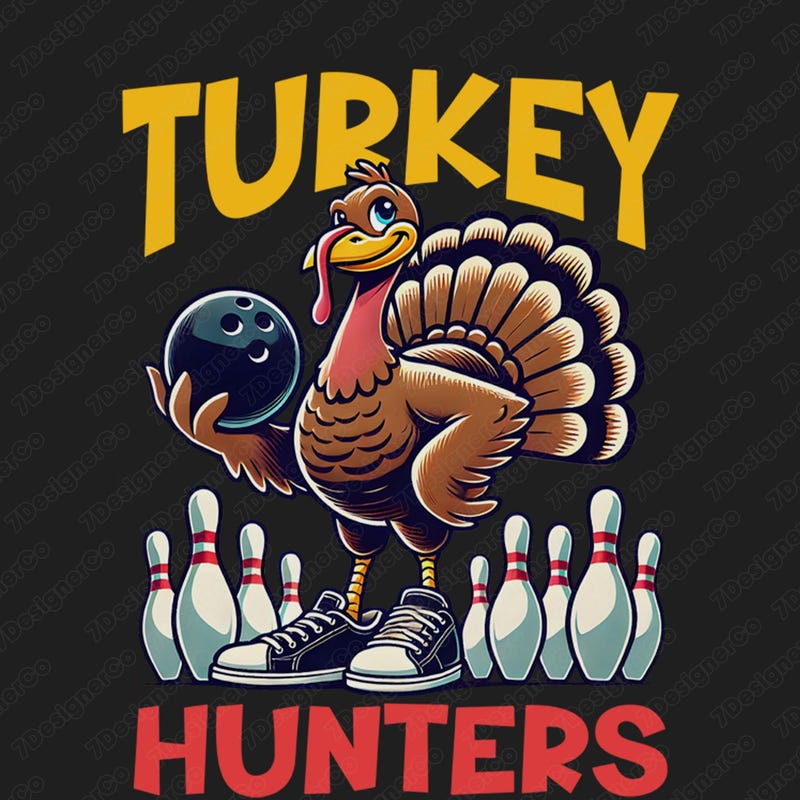 Bowling and Turkeys - Etsy