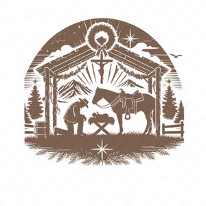 Cowboy Christmas Png, Merry Christmas Png, Christmas Family Png ...