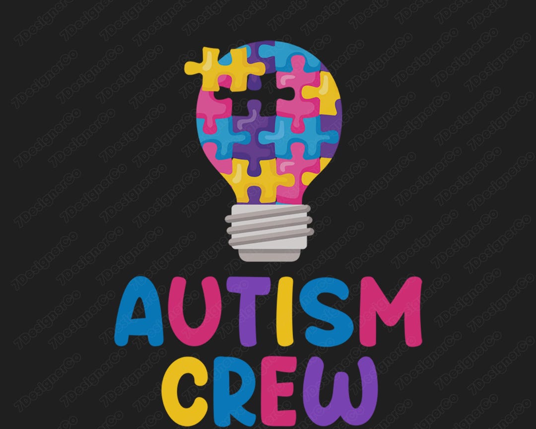 Autism Crew PNG, Autism Png, Autism Awareness Png, Autism Ribbon ...