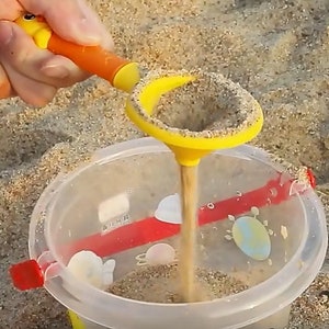 Summer Beach Toys for Kids Bucket Set With Cute Animal Model Water Sand ...