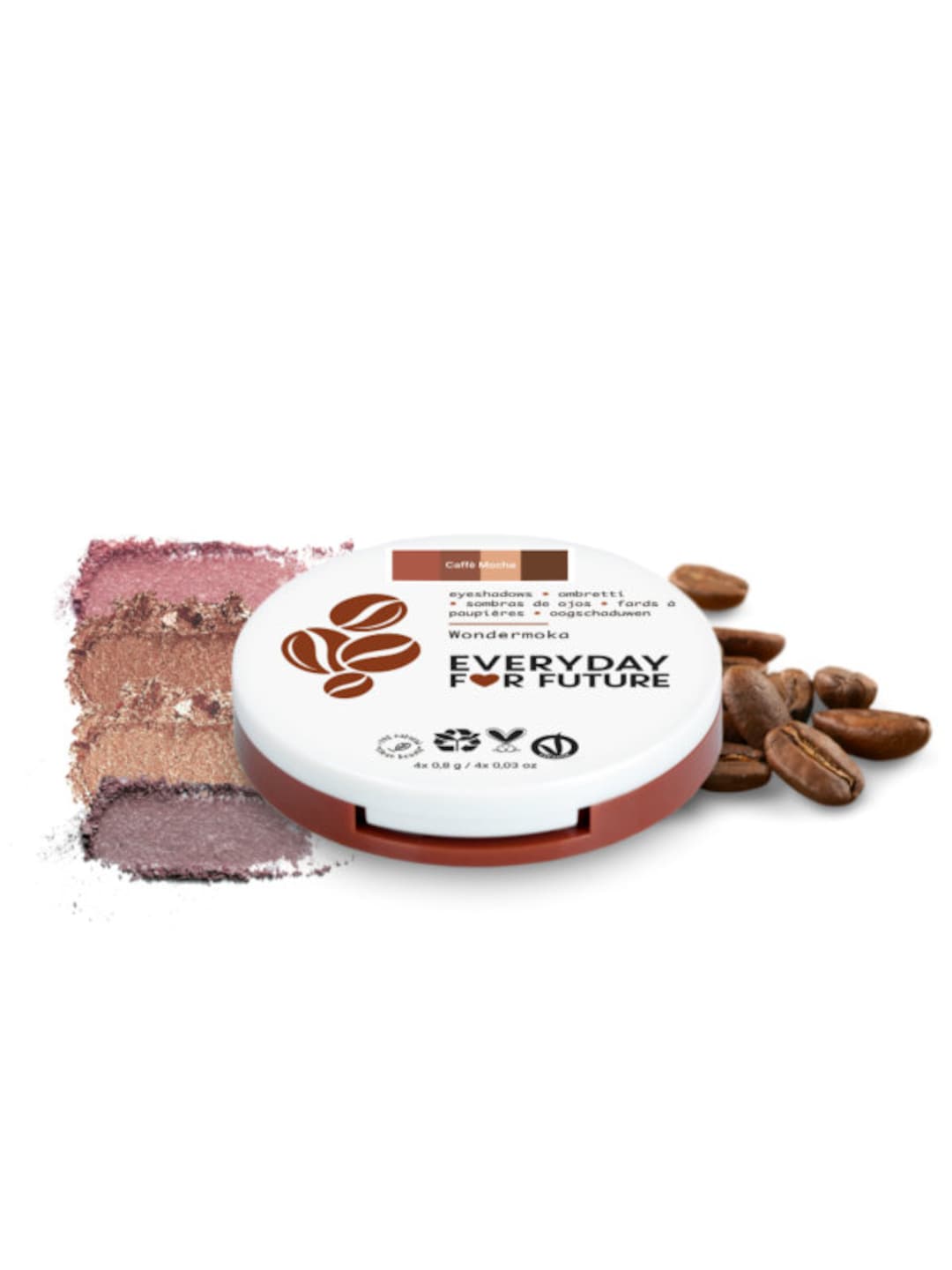 Juicy Eyeshadows Quad Caffè Mocha - Etsy