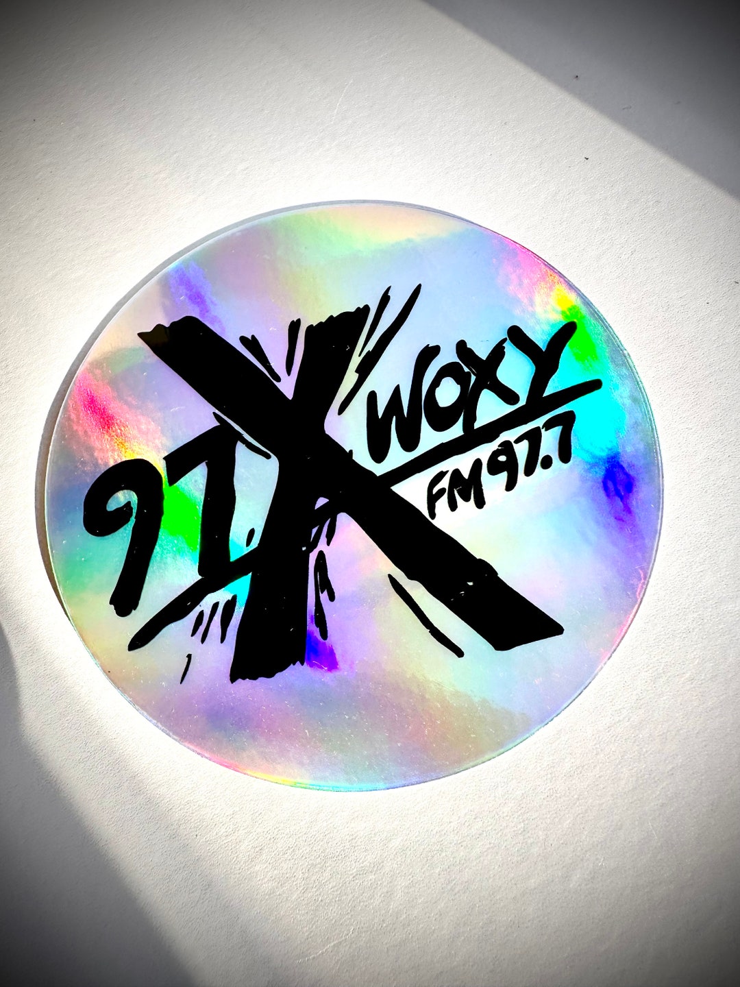 WOXY 97.7X Collectible STICKER - Etsy