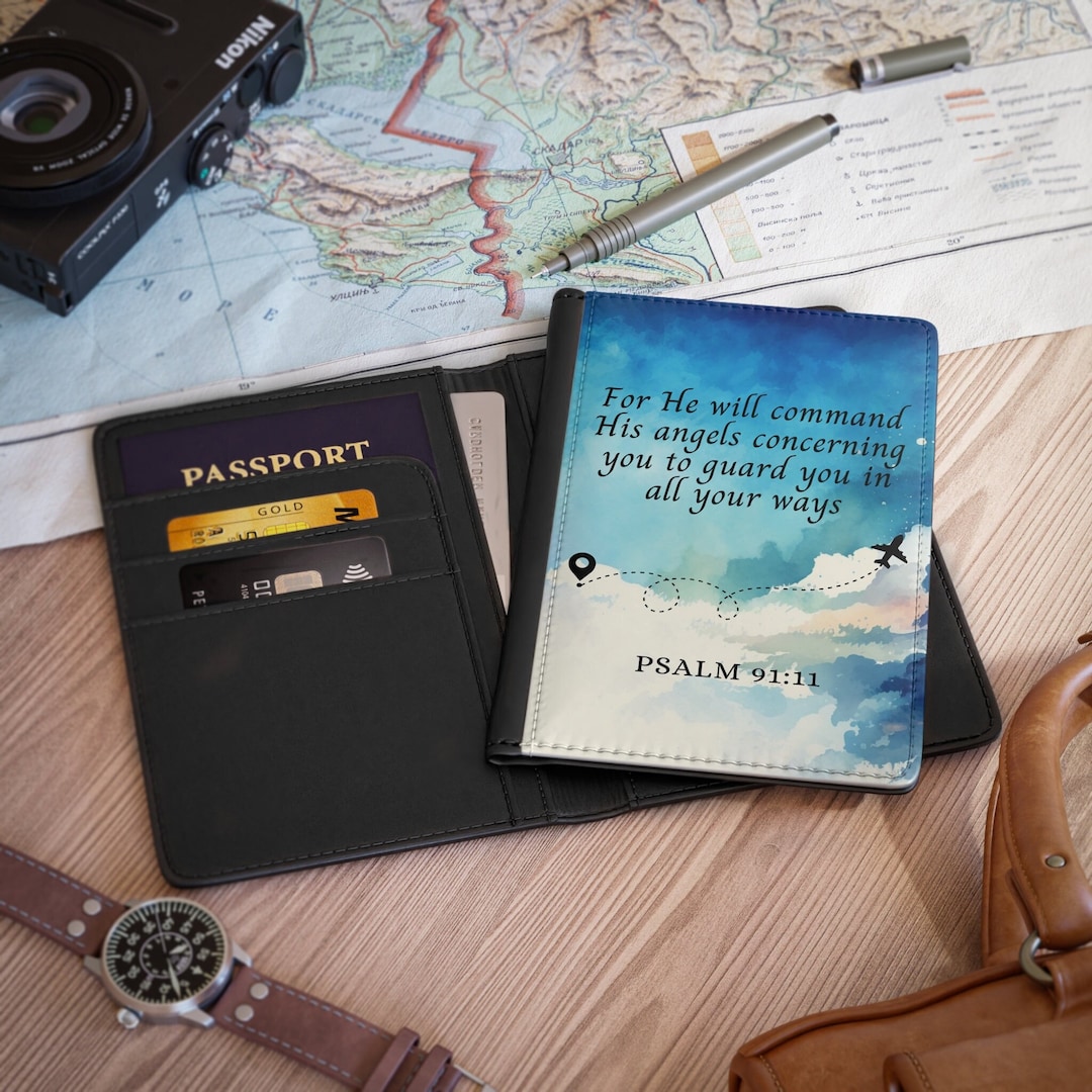 Scripture Passport Holder, Rfid Passport Holder, US Passport Holder ...