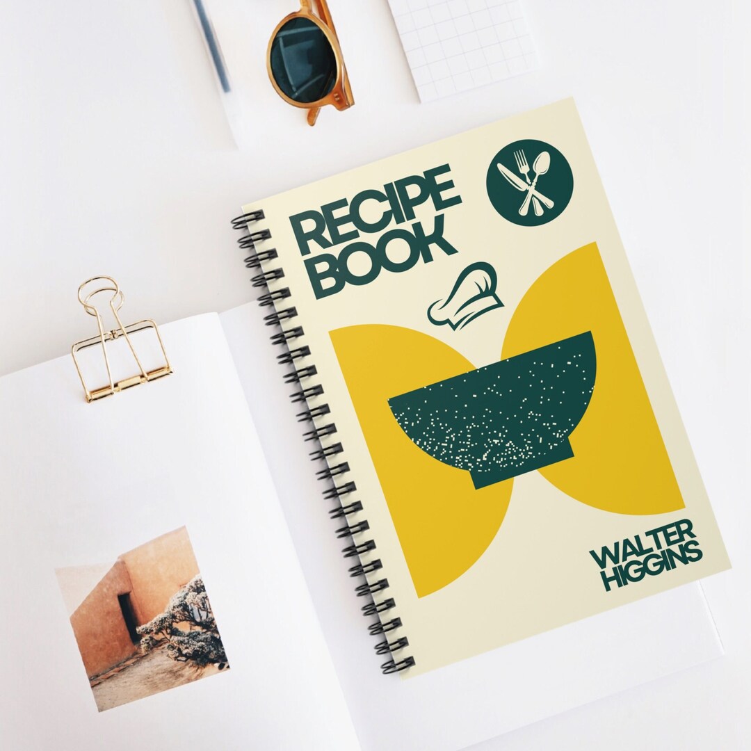 Write Your Own Recipe Book, Personalized Recipe Book, Blank Recipe Book ...