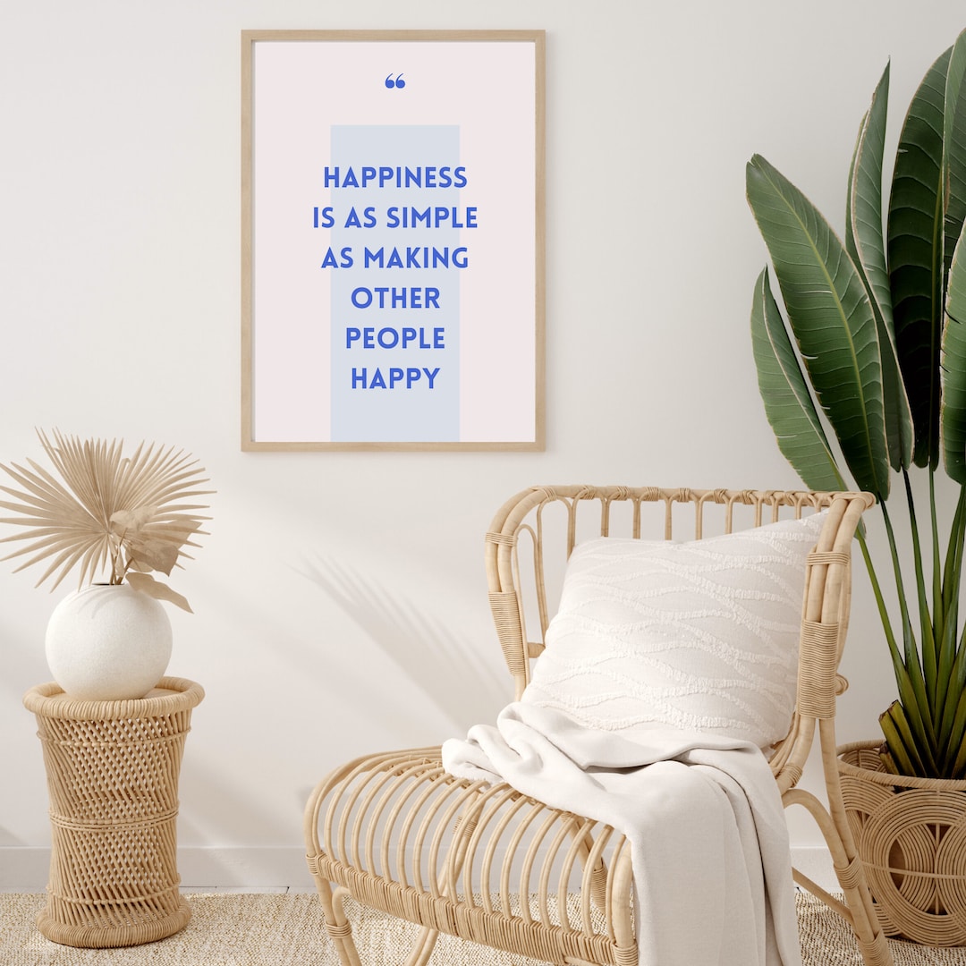 Poster Quotes Sayings Mural Living Room Bedroom Office Kitchen - Etsy
