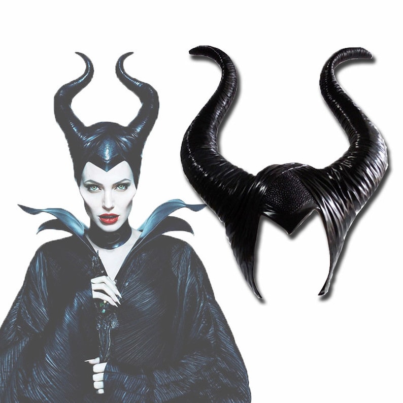 Maleficent Helmet Maleficent Headpiece Headdress Young - Etsy