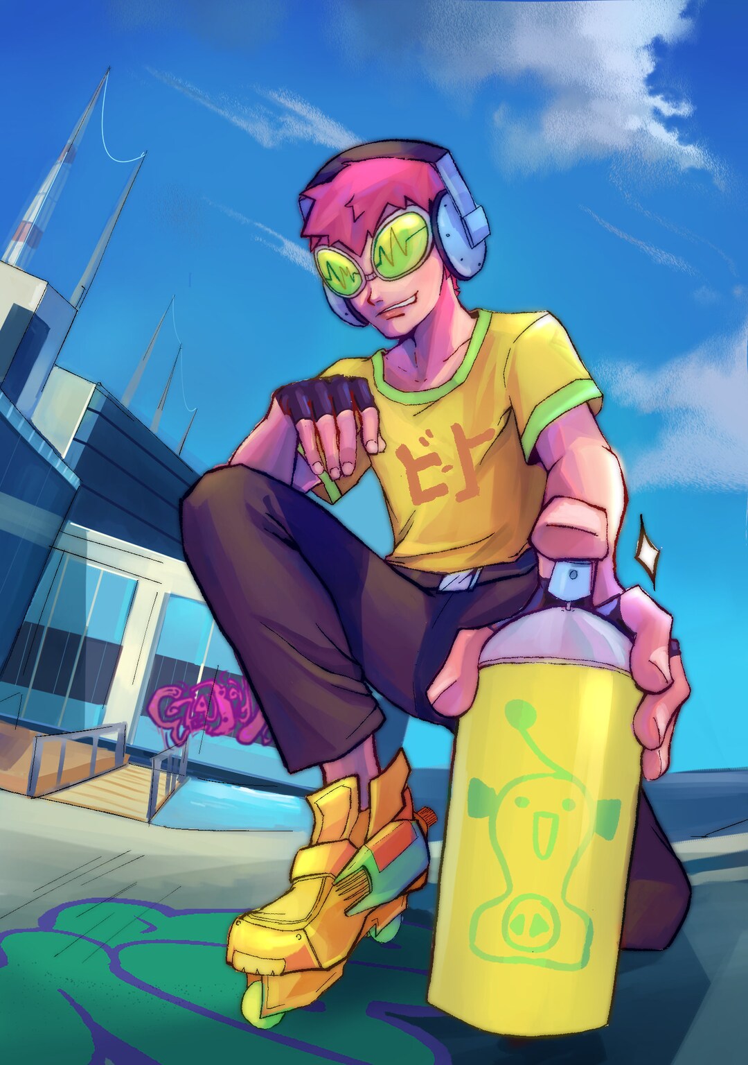 Jet Set Radio Beat Print (5x7) - Etsy