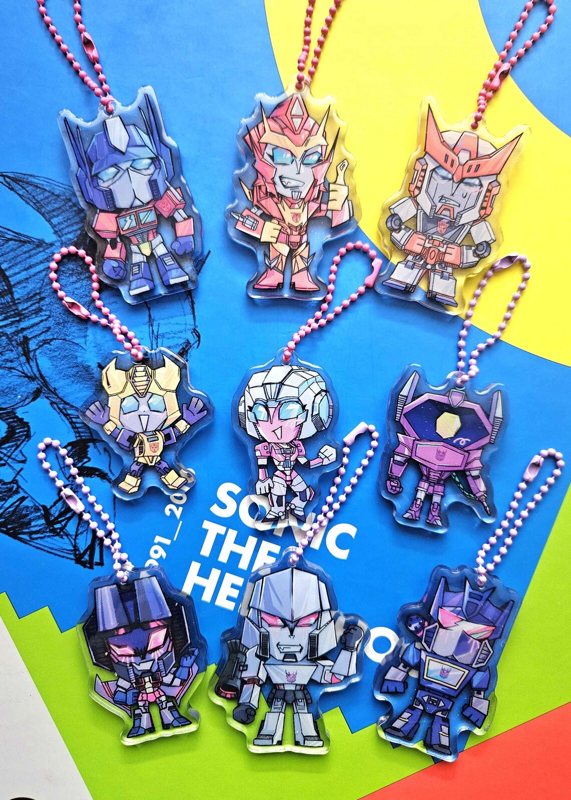 Transformers Charms (pre-order) - Etsy