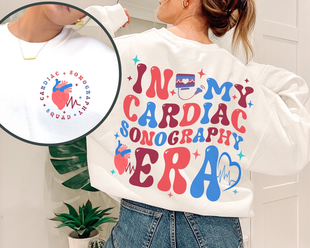 Cardiac Sonography Squad Sweater, Ultrasound Technologist Shirt, CVICU ...