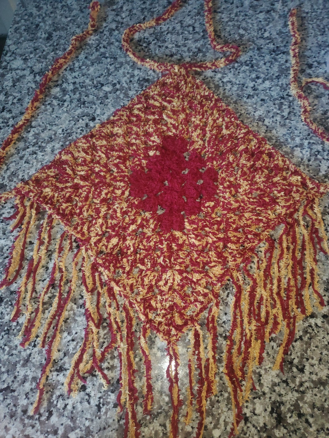 Gryffindor Inspired Crochet Rave Halter Top - Etsy