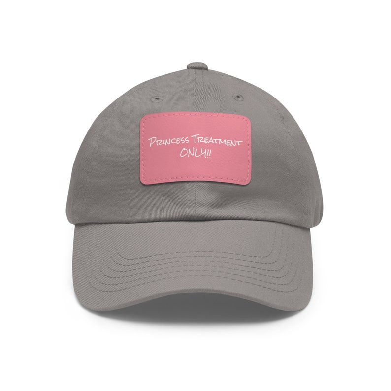 Princess Treatment ONLY!! Baseball Cap With Leather Patch Detail - Etsy