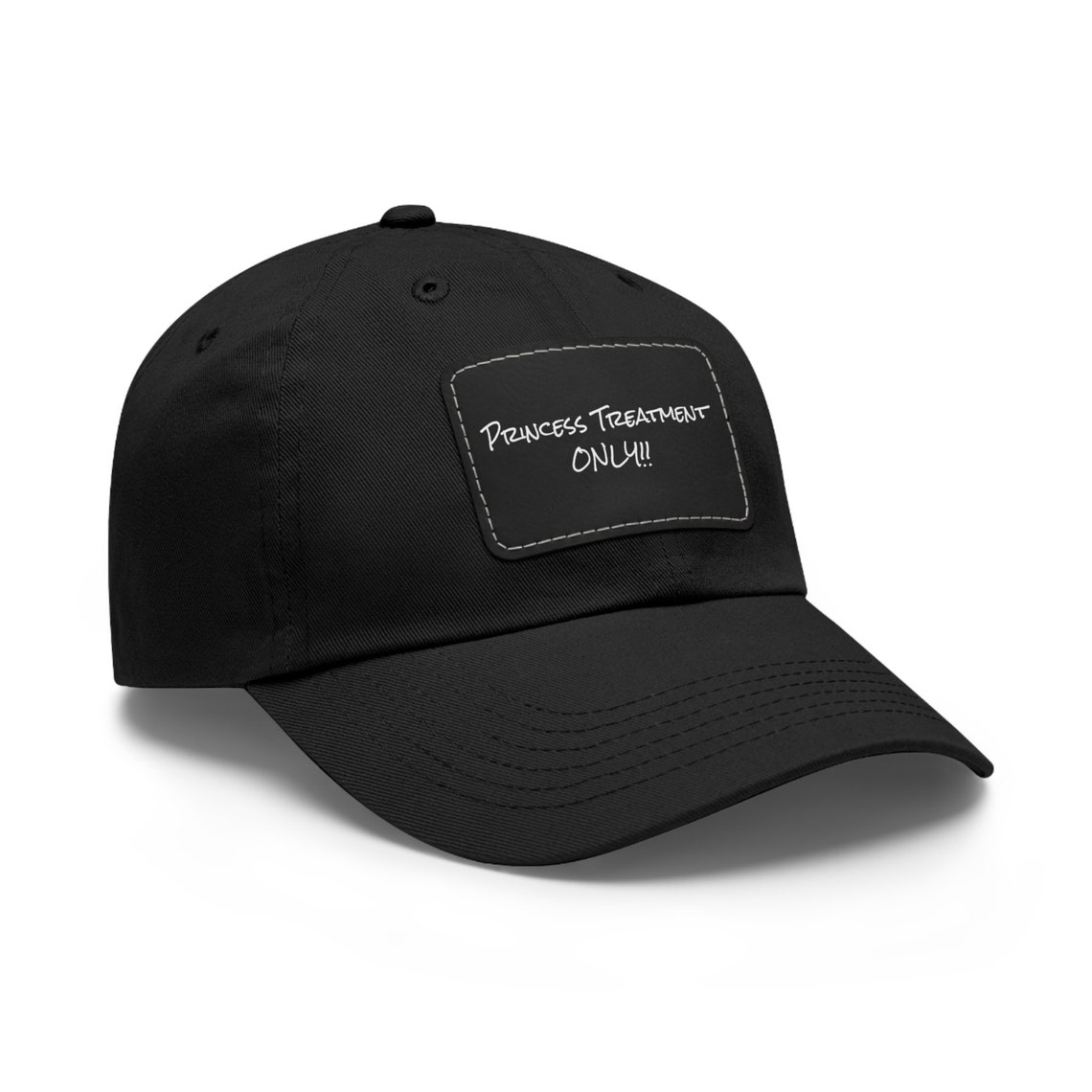 Princess Treatment ONLY!! Baseball Cap With Leather Patch Detail - Etsy