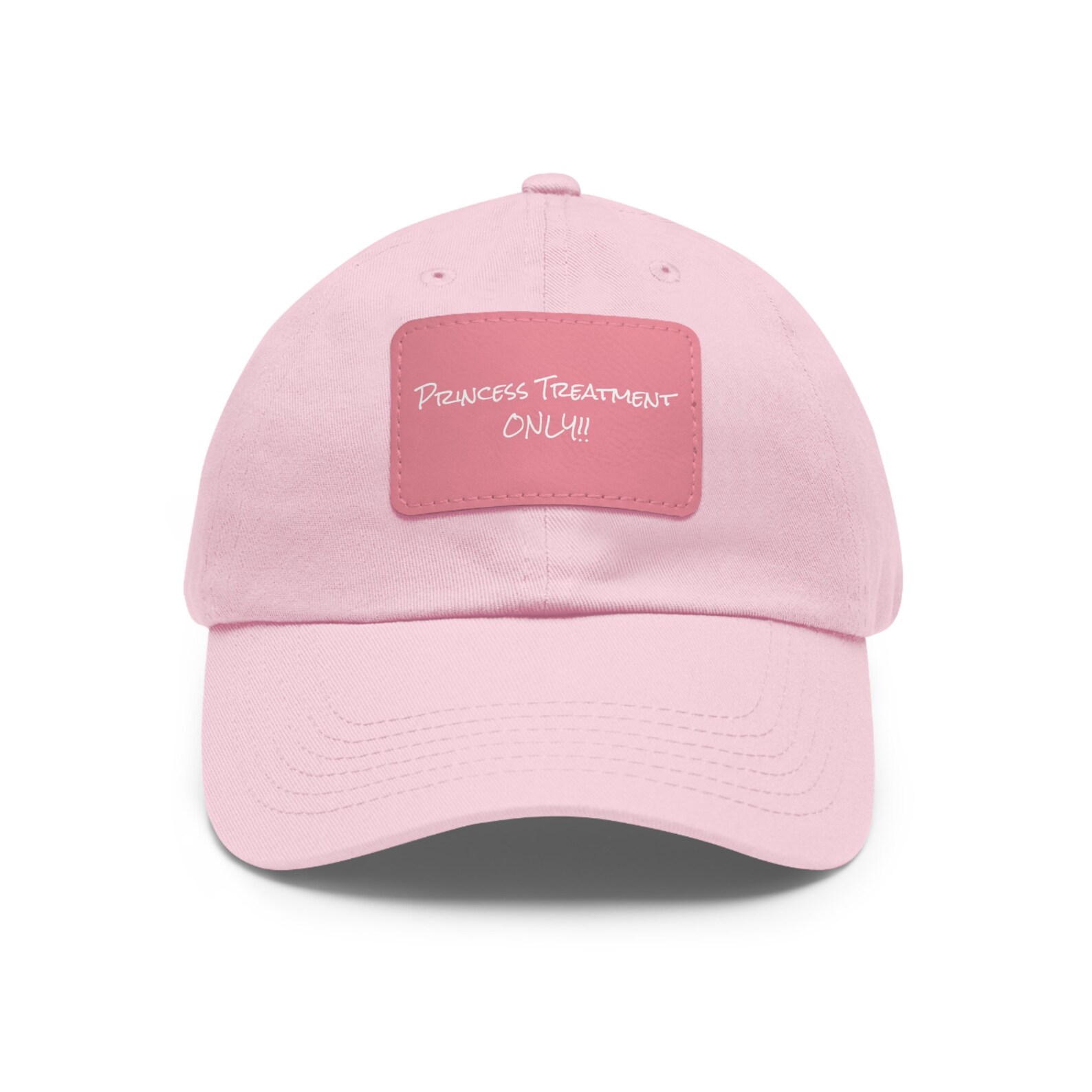 Princess Treatment ONLY!! Baseball Cap With Leather Patch Detail - Etsy