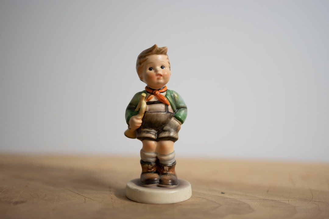 Vintage Hummel Figurine Number 97 Trumpet Boy - Etsy